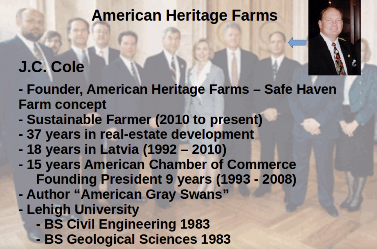 JC COLE: PREPPING FOR WHATEVER COMES ALONG…SUSTAINABLE FARMS | PROJECT ...