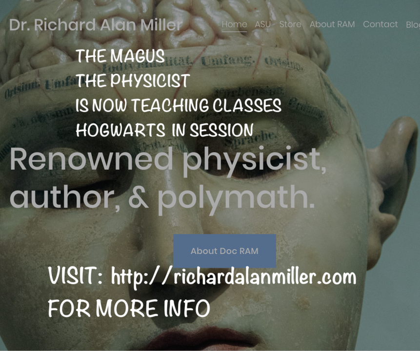 HELP FOR RICHARD ALAN MILLER: TECH AND PATRONS NEEDED - PROJECT CAMELOT ...