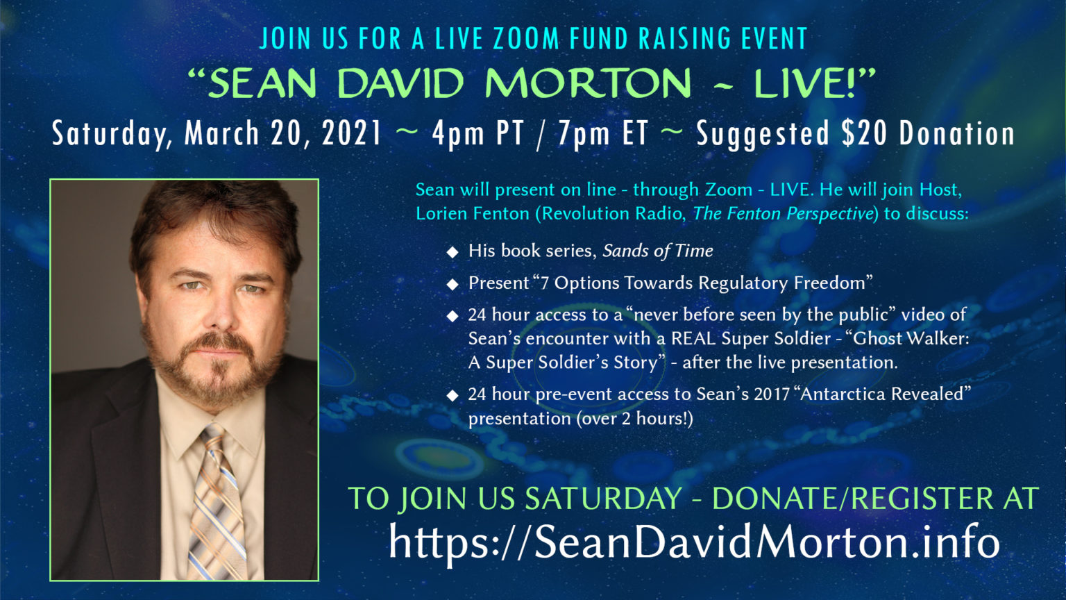SEAN DAVID MORTON: THE FUTURE AND WHAT’S HAPPENING NOW: VIDEO INTERVIEW ...