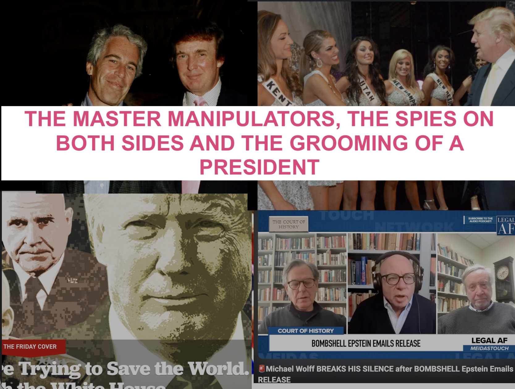 THE MASTER MANIPULATORS, THE SPIES ON BOTH SIDES AND THE GROOMING OF A PRESIDENT | PROJECT CAMELOT